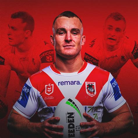 Official Nrl Profile Of Jacob Liddle For St George Illawarra Dragons Dragons