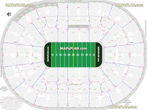 Moda Center Portland Seating Chart