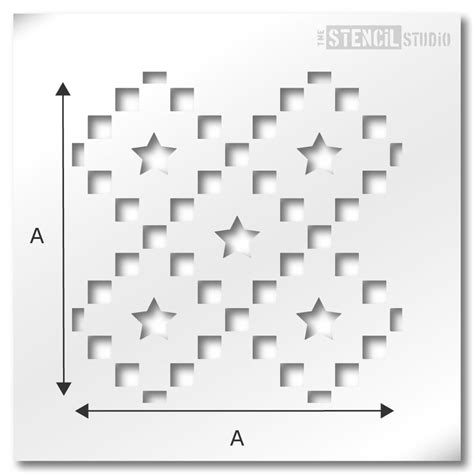 Mosaic Star Tile Stencil Geometric Pattern Tile Stencil Tile Stencils For Wall And Floor Tiles