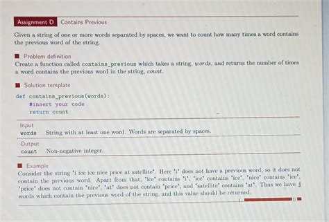 Solved Given A String Of One Or More Words Separated By Chegg
