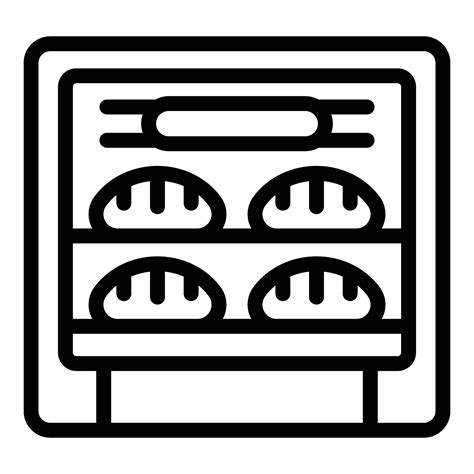 Automatic Bread Oven Icon Outline Modern Bakery Appliance 44234111 Vector Art At Vecteezy
