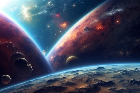 Space Real Look And 4k Quality Premium Ai Generated Image