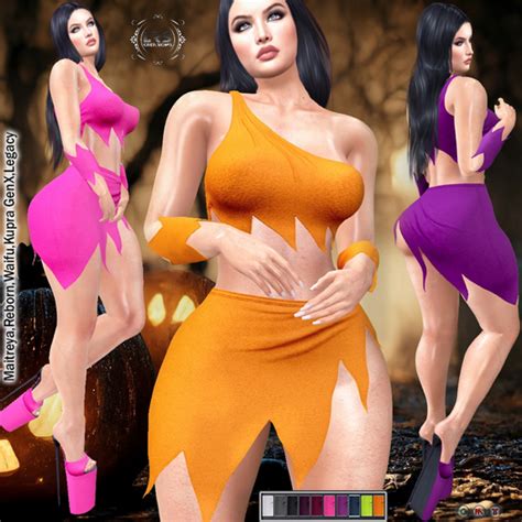 Second Life Marketplace Lrs Willma Outfit Pack 7 Mesh Size