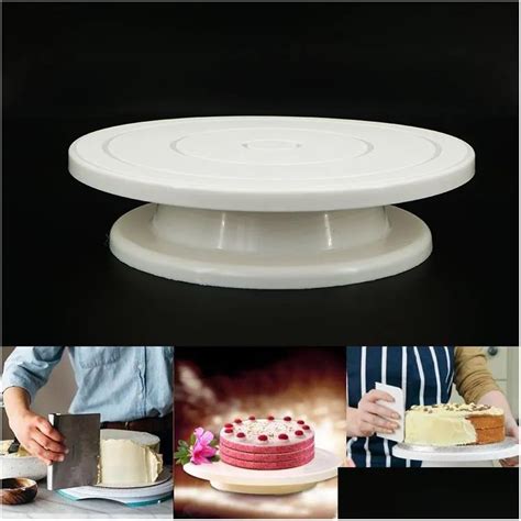 Cake Decorating 11 Inch Cake Turntable Stand Rotating Decorating Turntable For Cakes Cupcakes