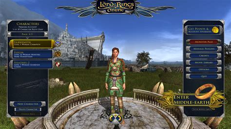 Lotro Character Creation Guide For Beginners Playlotrocom