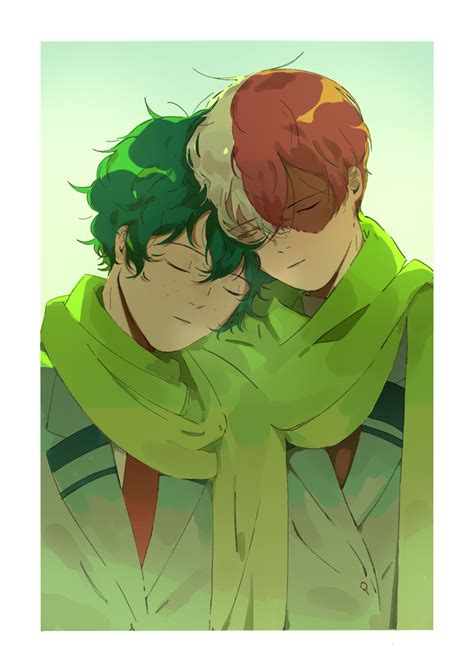 Naruysae Midoriya Izuku Todoroki Shoto Boku No Hero Academia