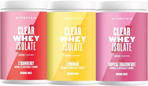 Myprotein® Clear Whey Isolate Pack Different Flavors