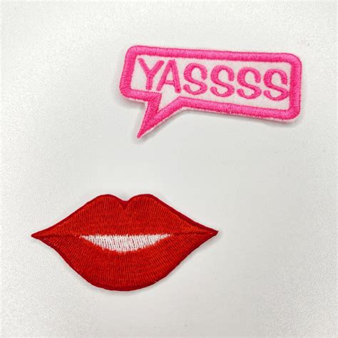 Urban Talk Iron On Patch Set Bubble Quote Patch Urban Talk Patch Etsy