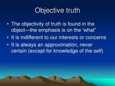 Ppt What Is Truth Powerpoint Presentation Free Download Id779067