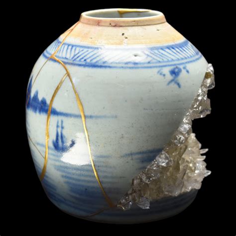 Kintsugi Geode Vase Traditional Kintsugi Shop Kintsugi By Myriam Greff