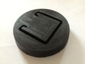 Molded Rubber Unistrut Strut Base Foot Feet Shoe Vibration End P1000