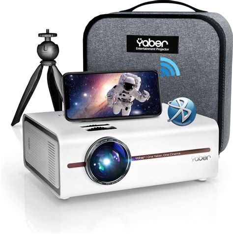 Artsea Mini Projector With Wifi And Bluetooth Portable Projector 4k 1080p Support