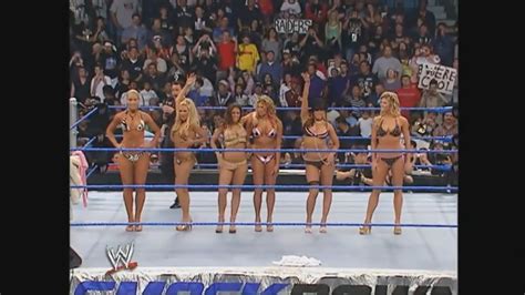 Wwe Viva Las Divas Bikini Contest Featuring Torrie Wilson Dawn Marie