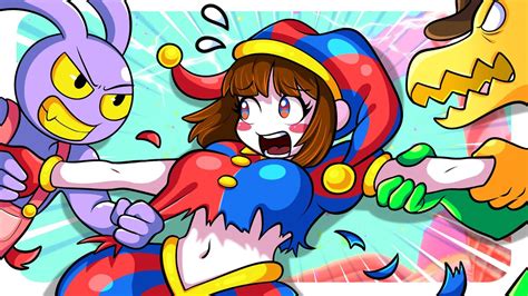 Pomni Take This The Amazing Digital Circus Ep2 Animation Gummigoo Vs Jax Youtube