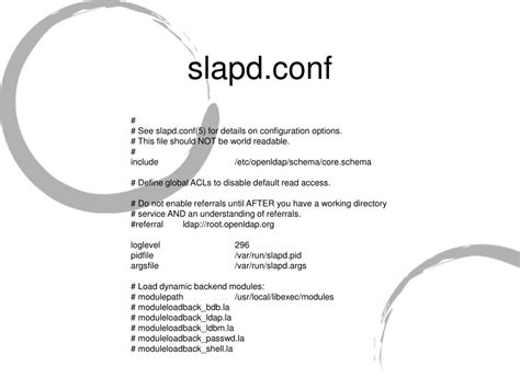 Ppt Openldap Building And Configuring Powerpoint Presentation Free