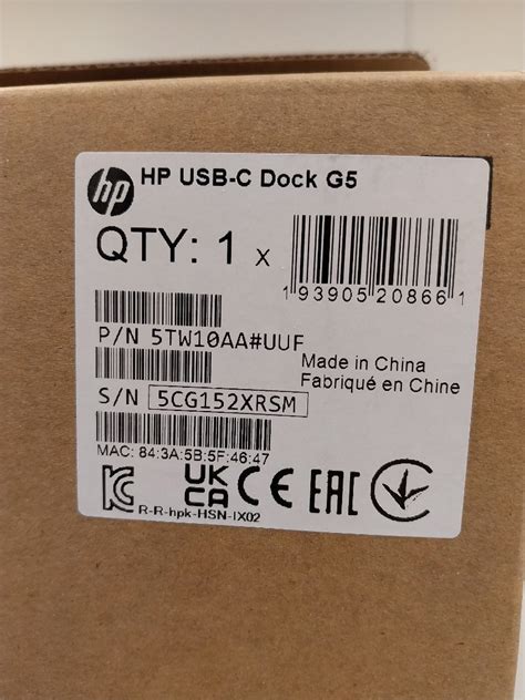 Hp Usb C Dock G5 Computers And Tech Parts And Accessories Computer Parts