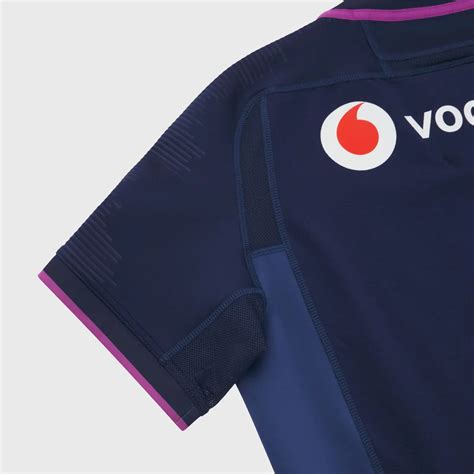 Macron Scotland Mens Home Slim Fit Rugby Shirt 202526
