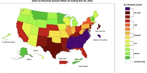 Southeast Us Has Hit The Roof Of Cdcs Respiratory Illness Level Scale