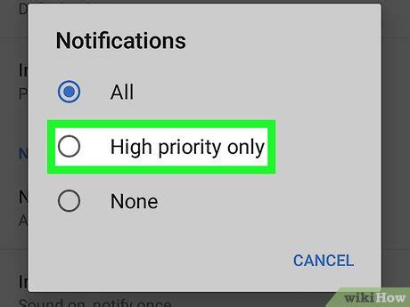 How To Enable High Priority Gmail Notifications On Android