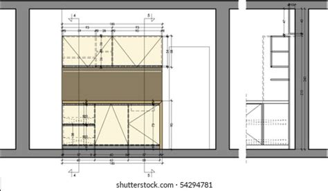 Furniture Section Drawing