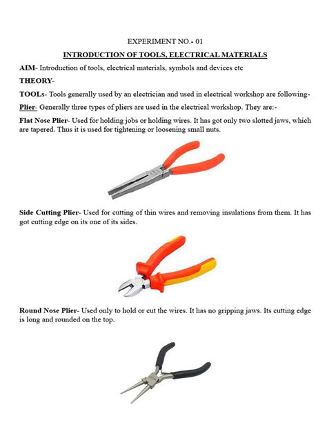 Basic Workshop Practice Ii Download Free Pdf Electrical Wiring