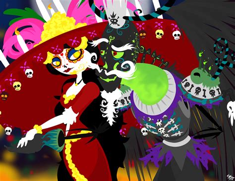 La Muerte And Xibalba By Superskyseeker On Deviantart