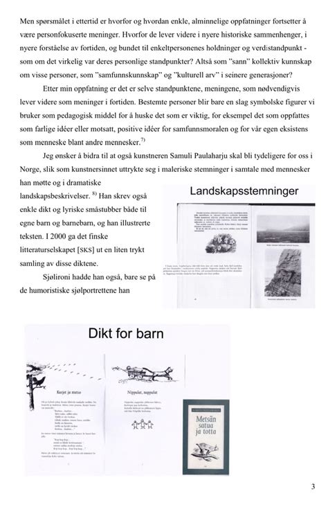 Samuli Paulaharjus Bilder Som Kulturarv Av Venke Åsheim Olsen Bugøynes Pykeijæ