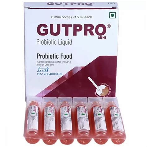 Gutpro Mini Probiotic Liquid Injection Healglobe Impex At ₹ 41piece