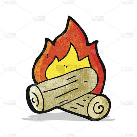 卡通柴火
