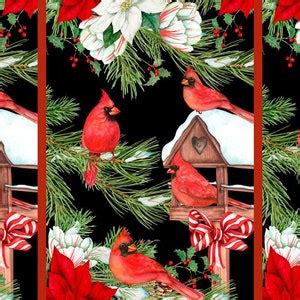 Cardinal Cozy Jelly Roll Nancy Mink Wilmington Prints Red Cardinals