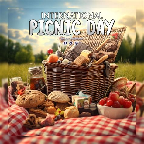 International Picnic Day Celebration Premium Ai Generated Psd
