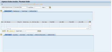 J1iexbo Sap Tcode Outgoing Excise Invoices For Exports
