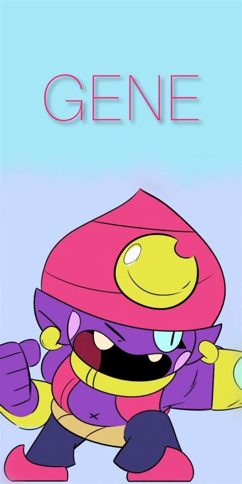 Brawl Stars Gene Wallpapers Wallpaper Cave