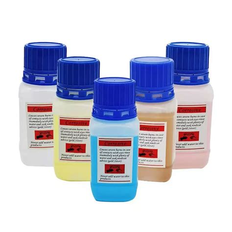 Different Styles Gold Silver Steel Plating Solution Plating Liquid For Plating Jewelry 1 6