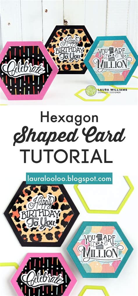 Learn To Make This Cute Hexagon Shaped Card Set Artofit