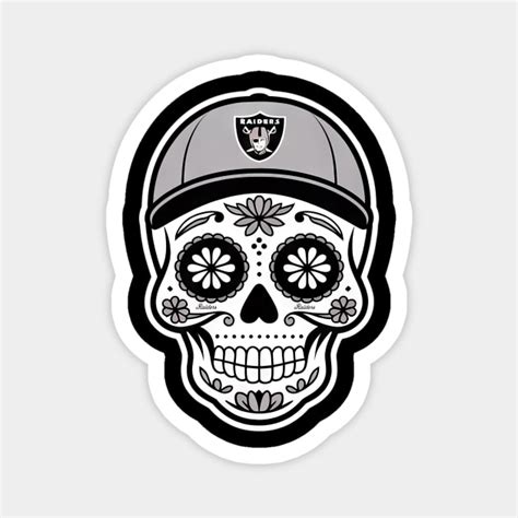 Las Vegas Raiders Sugar Skull Stilldark 76 Las Vegas Raiders