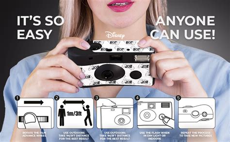 Disney Mickey Mouse Disposable Camera With Flash 20