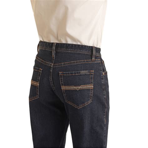Rock And Roll Denim Vintage 46 Relaxed Fit Rope Stitch Stackable Bootcut