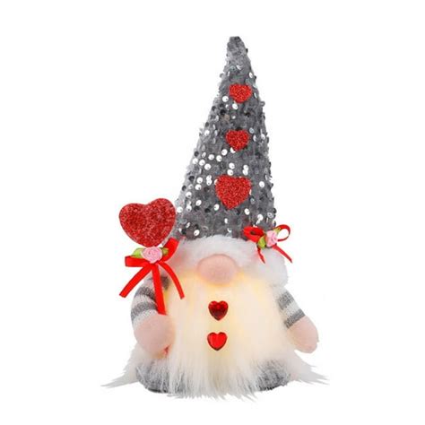Muñeco De Tela Sin Rostro De Rudolf Para San Valentín Regalo De