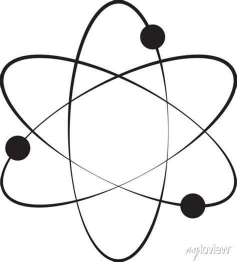 Atomic Symbol Logo Vector File Eps Png Jpeg Ai File Atomic Nuclear