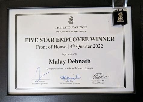 Ritzcarlton Malay Debnath