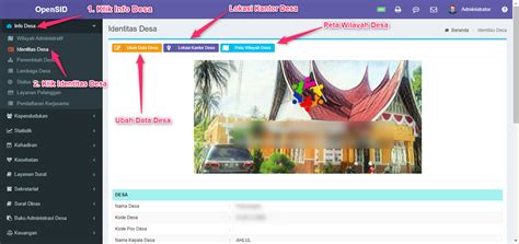 Identitas Desa Panduan Opendesa