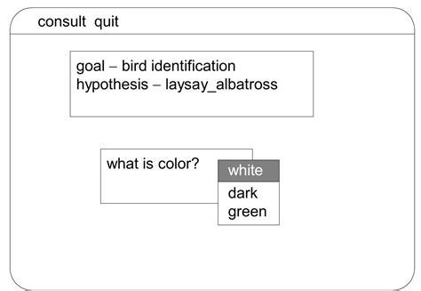 2 Window Interface For Dialog With Birds System Figure 92