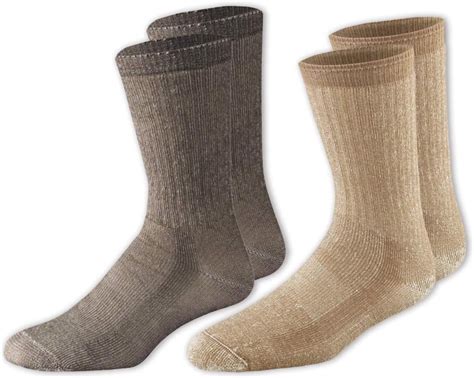Multi Pack Fox River Trailmaster Men`s Medium Weight Crew