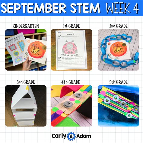 September Stem Lesson Plans A Month Of Engineering Growth Mindset