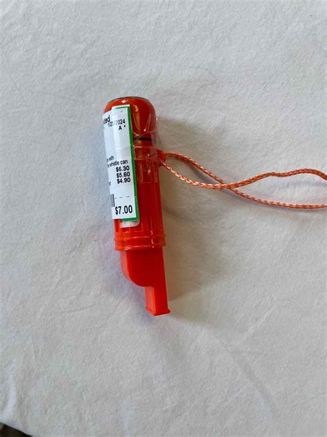Emergency Compass Whistle Rerouted