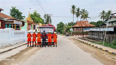 မိုးမိတ်မြို့တွင် မုန်တိုင်းအန္တရာယ်သတိရှိစေရေး အသိပညာပေး နှိုးဆော