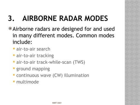 11 Radar Fundamentals Principles Of Radar Radar Antenna Radar Modes Pulsed Radar Doppler Radar