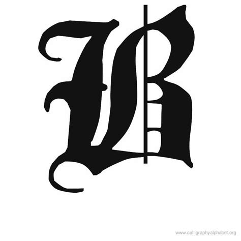 Old English B Letter Letter Language Tips