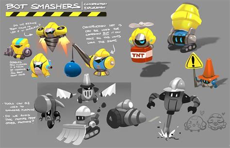 Bot Smashers Visual Development Artazi ~adam Ryoma Tazi Agricultural